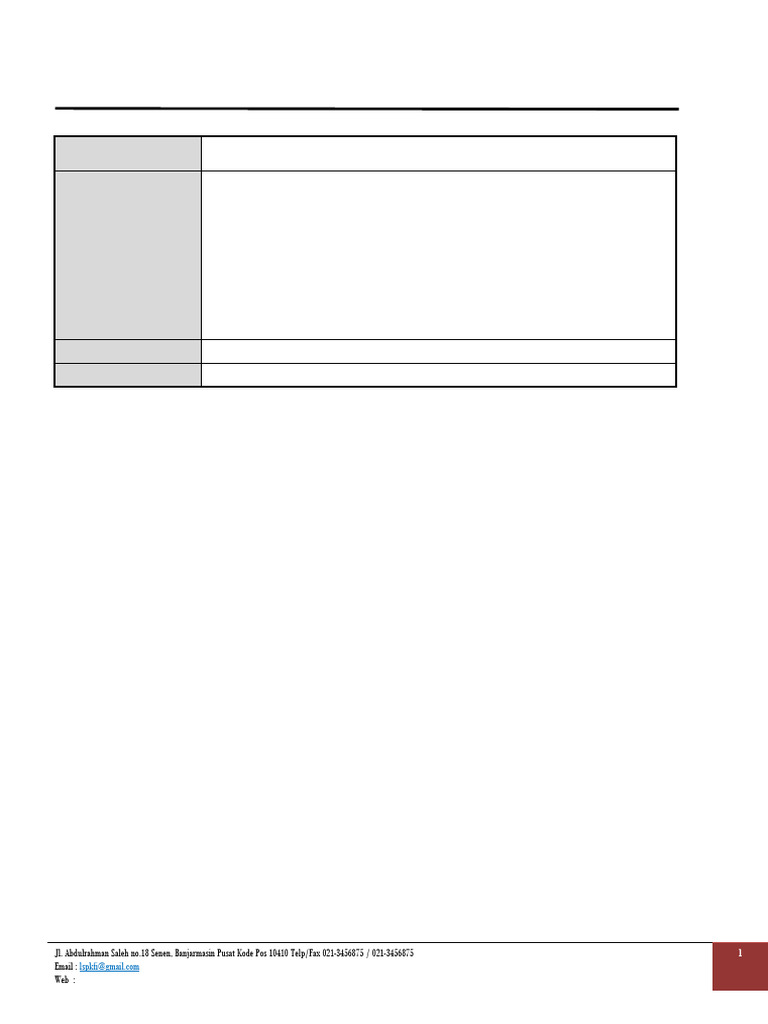Lembar LSP Tahap 1 | PDF