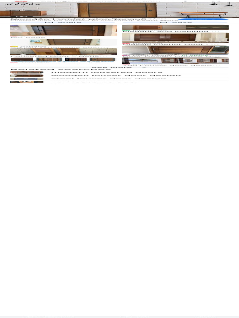 Modern Louver Door Design - Google Search | PDF