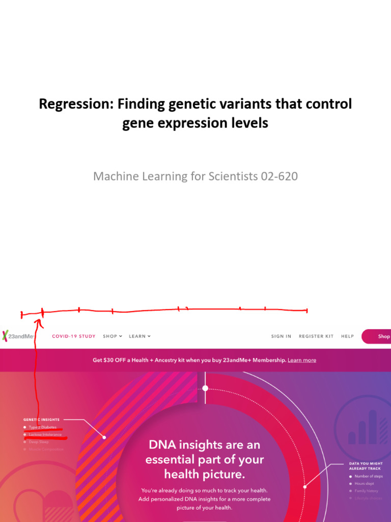 2 Regression Annotated | PDF | Linear Regression | Single Nucleotide ... 2 Regression Annotated | PDF | Linear Regression | Single Nucleotide ...
