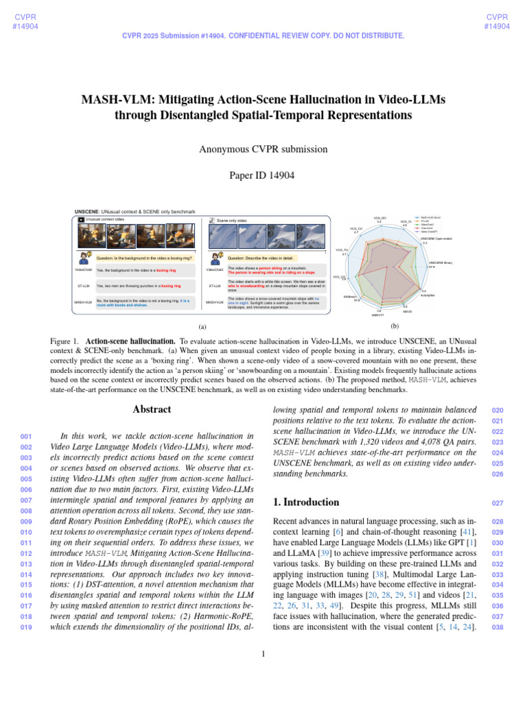 MASH VLM Mitigating Acti | PDF | Machine Learning | Cognitive Science
