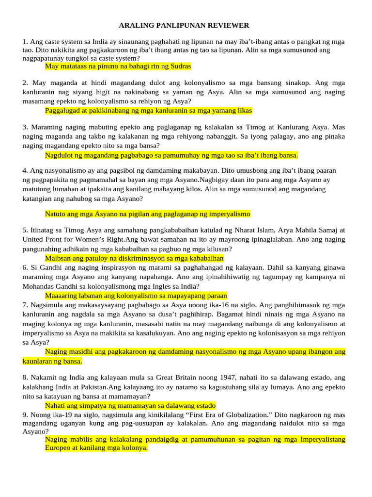 Third Grading Final (1) | PDF