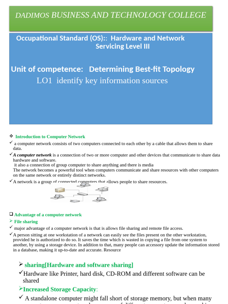 Chapter 1 Topology For HNS Level 3 | PDF | Network Topology | Transmission Medium