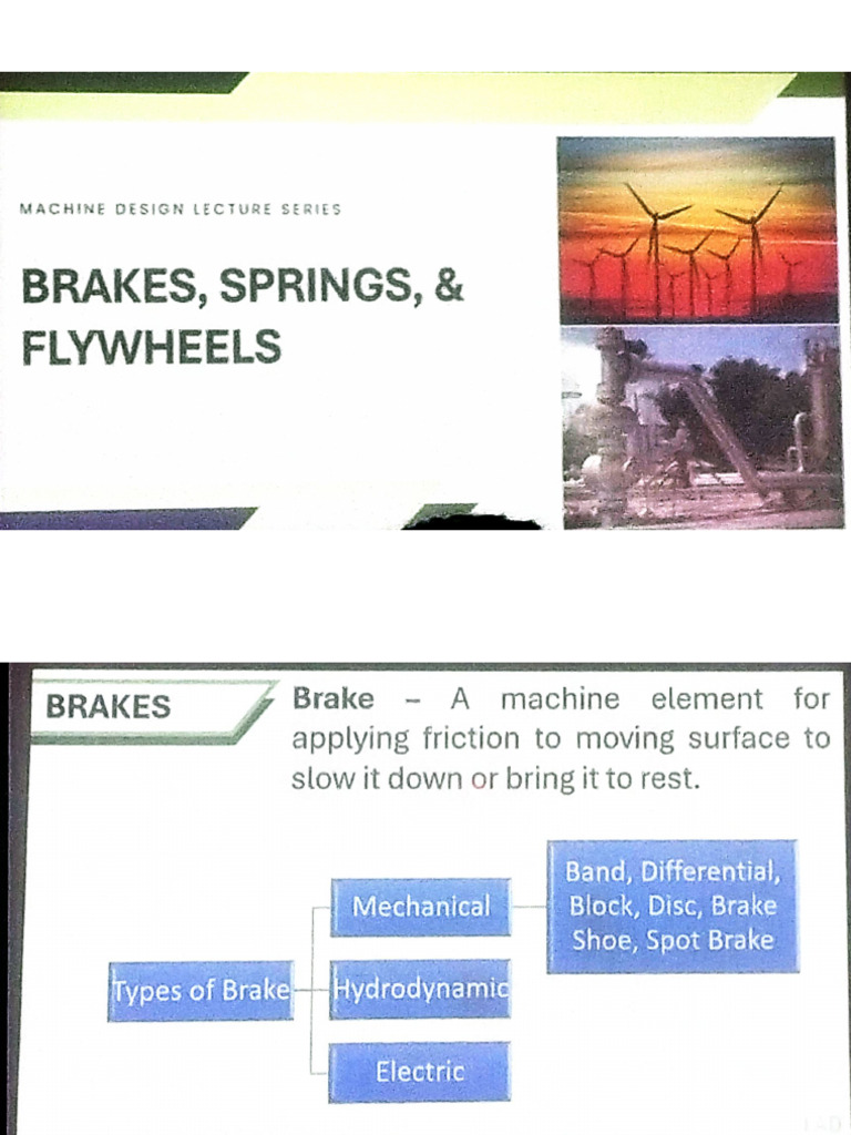 Brakes, Springs | PDF