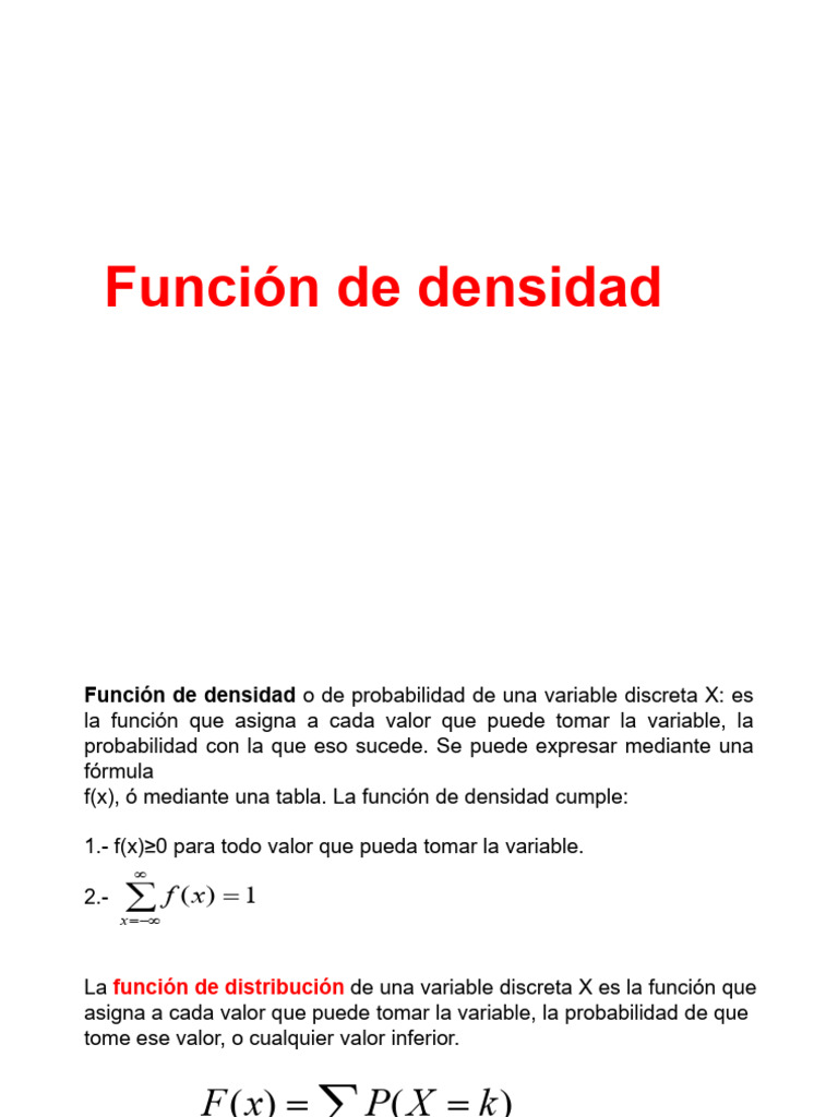 Funcion de Densidad - UTP | PDF | Función de densidad de probabilidad | Teoría de probabilidad