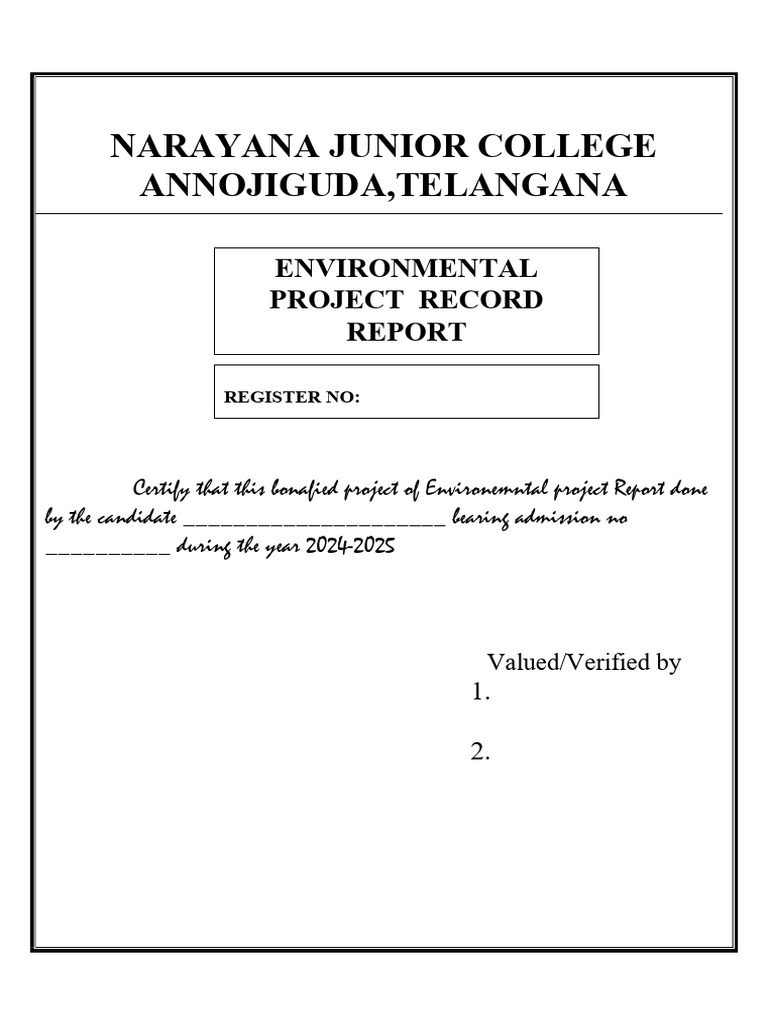 Environmental | PDF