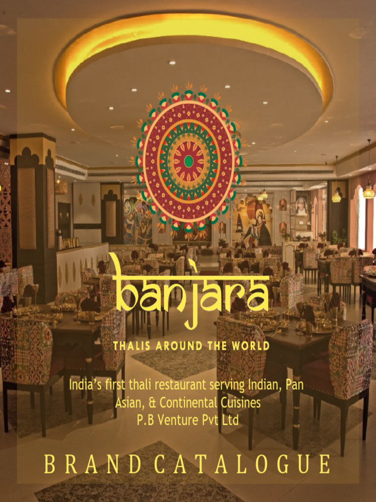 Banjara Pitch Deck | PDF | Restaurants | Foods