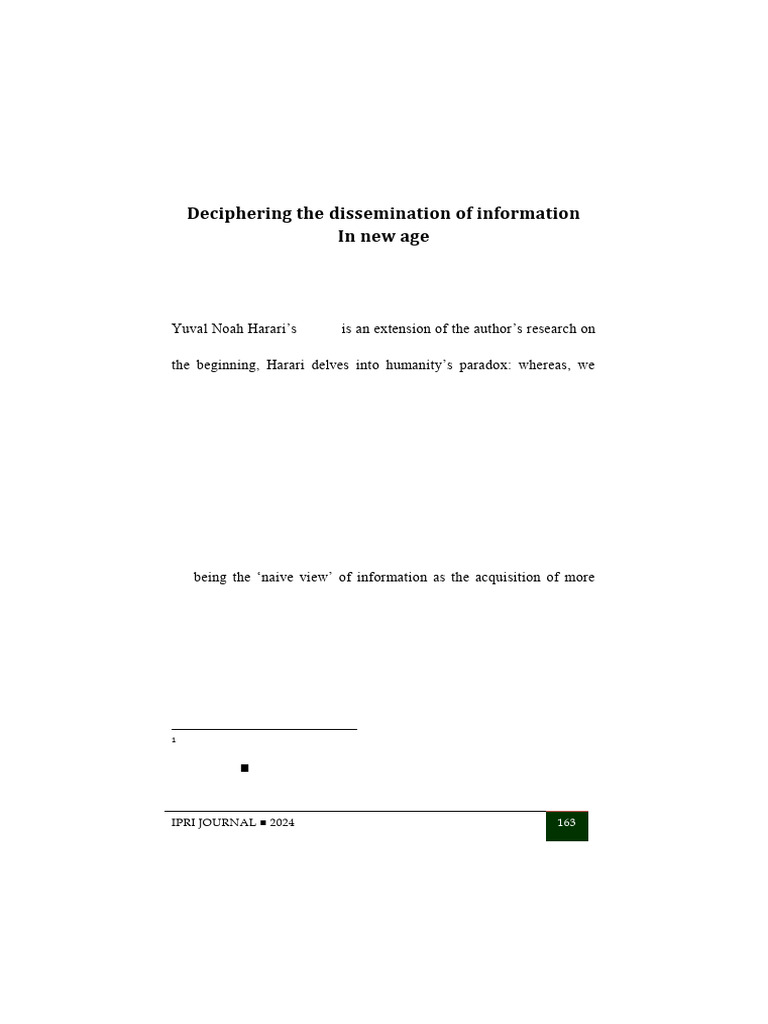 8 Book Review 2 IPRI Journal XXIV II Noureen Akhtar DEC 30 | PDF ...