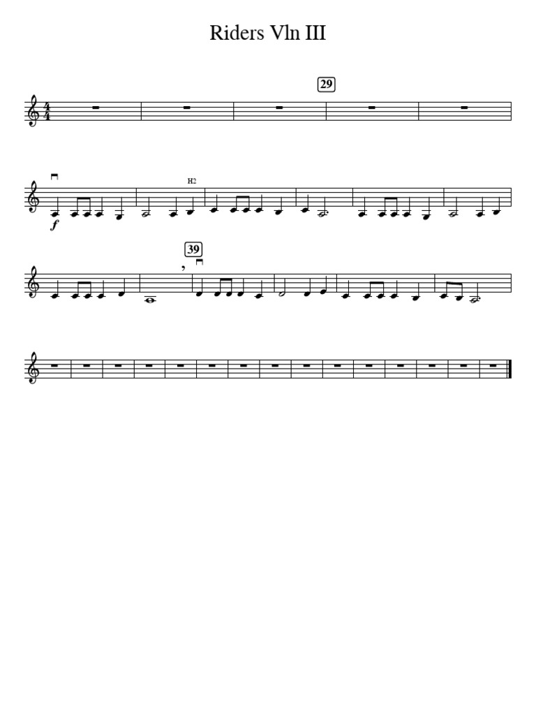 Riders VLN III | PDF