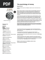 The Psychology of Money | PDF