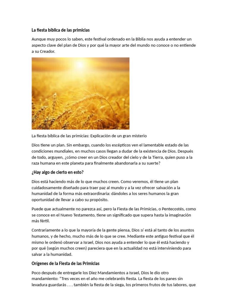 La Mejor Primicia | PDF | Jesús | Salvación