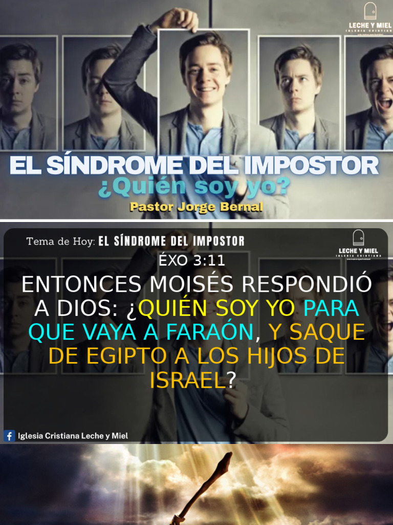 El Sindrome Del Impostor | PDF | Moisés | Libro del éxodo