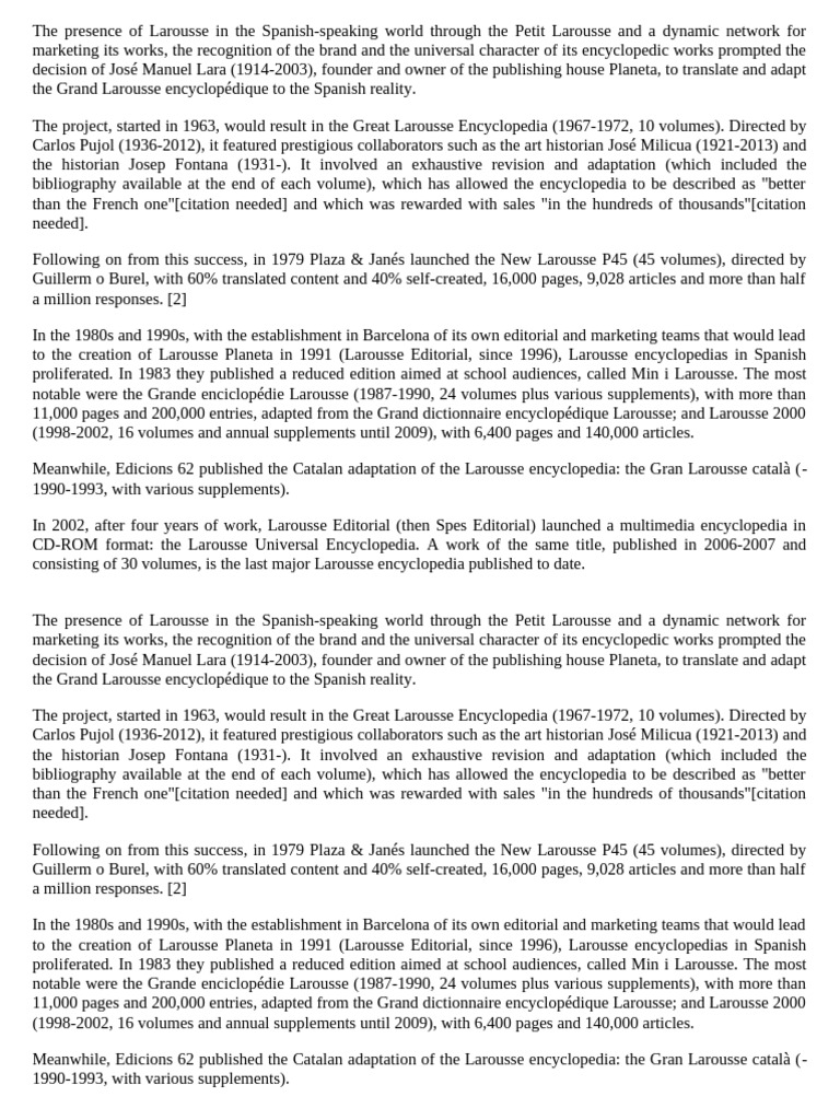 Larousse Pdf Encyclopedias Reference
