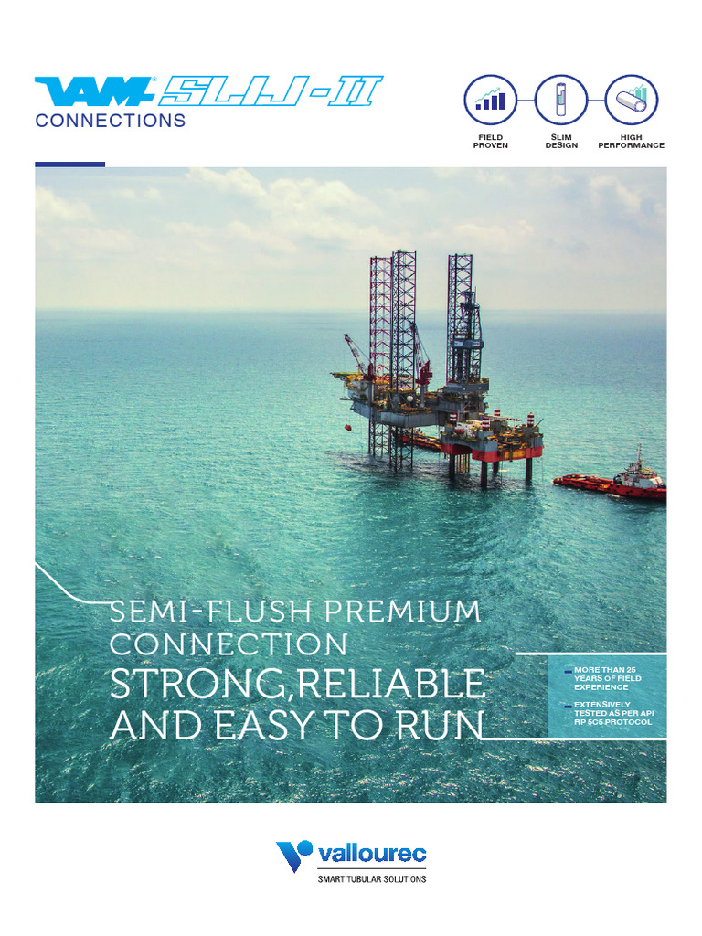 Brochure Vam Slij-II | PDF | Pipe (Fluid Conveyance) | Building Materials