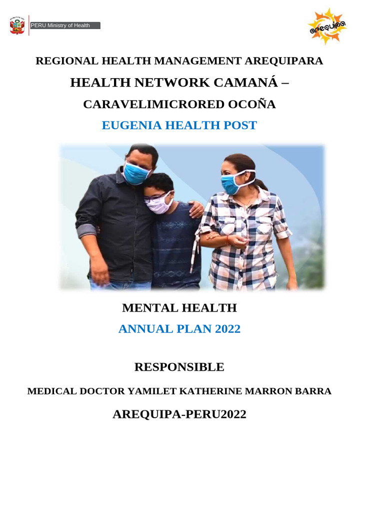 Annual Mental Health Plan 2022 | PDF | Mental Health | Health Care