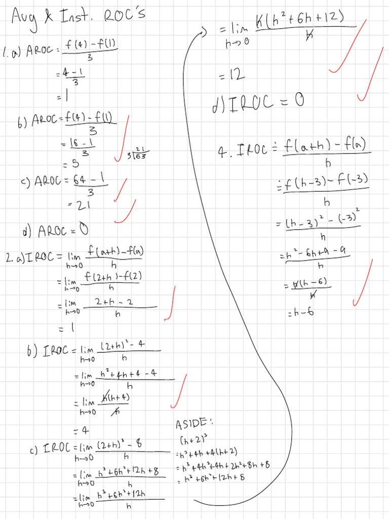 Calculus And Vectors 1 | PDF