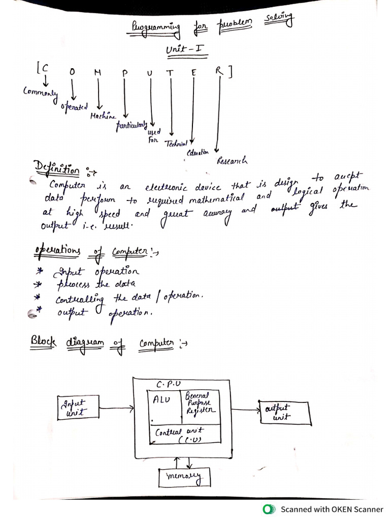 Pps All Unit Notes | PDF