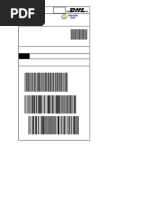 Ejemplo Guía DHL | PDF | México