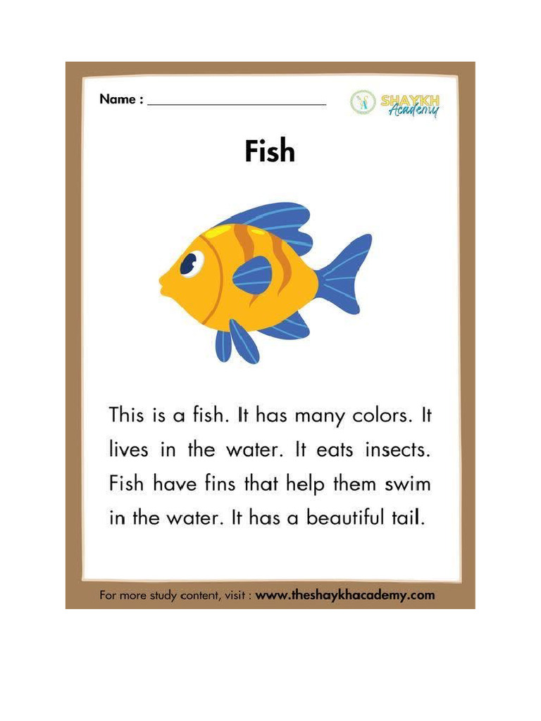READING FISH 2 | PDF