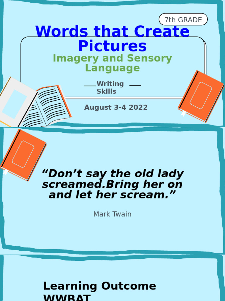 Words That Create Pictures-7 Kanha | PDF