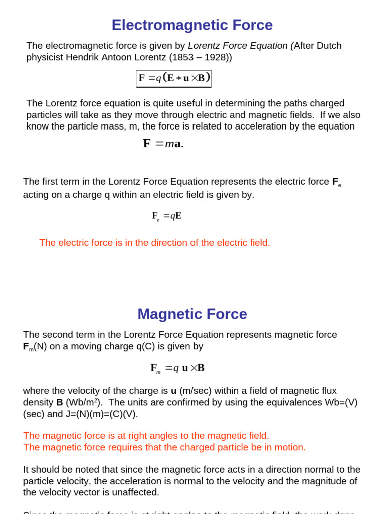 Magnetostatics Part4 | PDF | Magnetic Field | Force