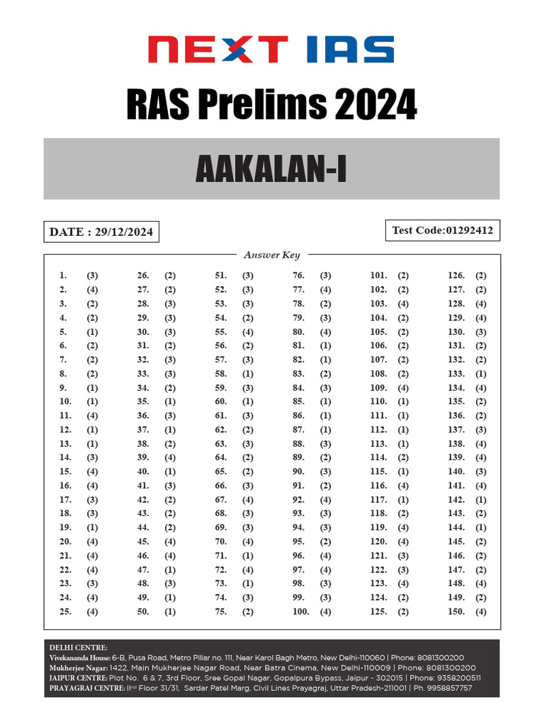 Aakalan I Ras Prelims English Explanations 1735817699048 | PDF ...