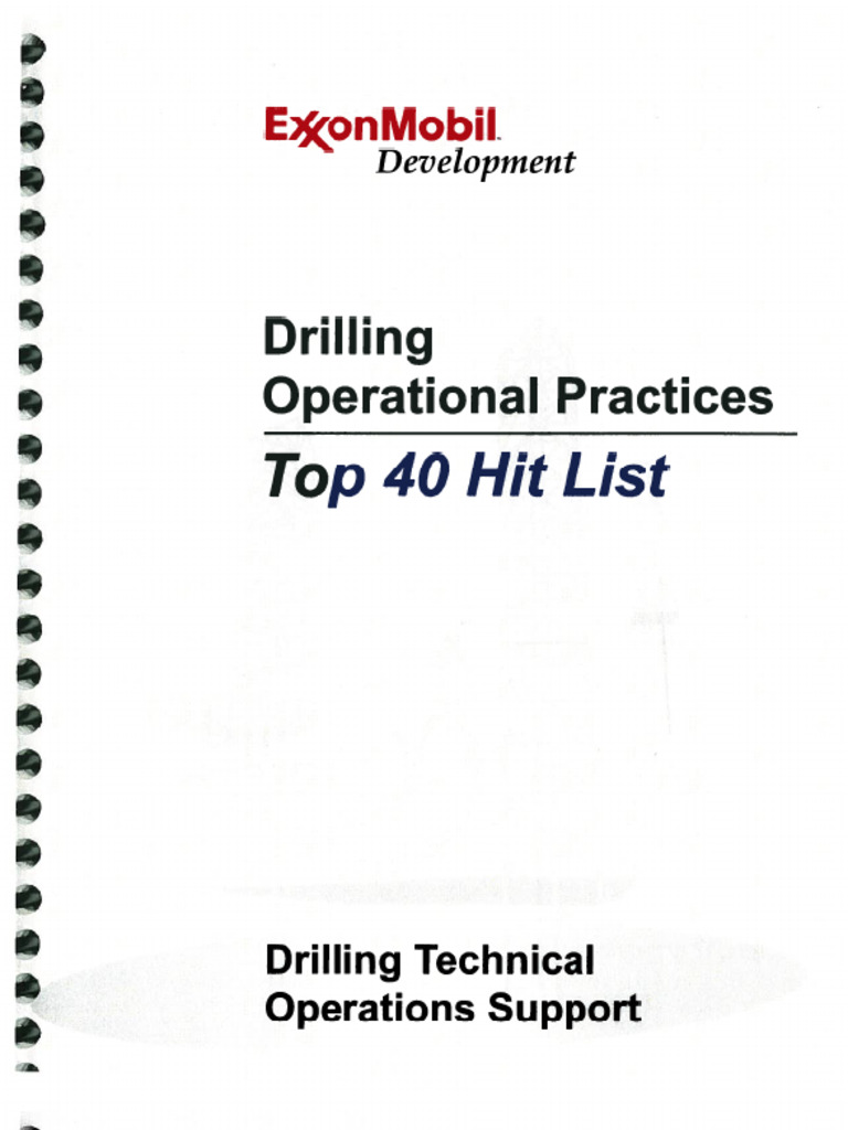 Top Drilling Practices | PDF