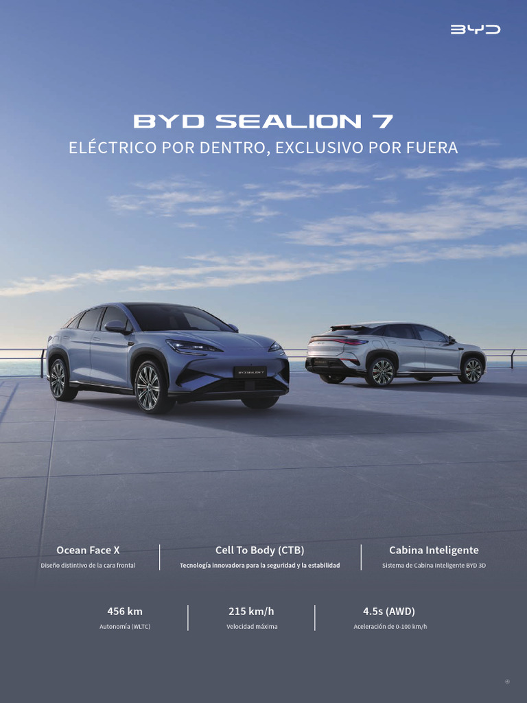 Byd Sealion Flyer Es MX 20250109 Web | PDF | Aire acondicionado | Airbag