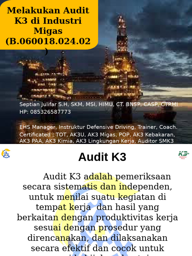 Audit K3 | PDF