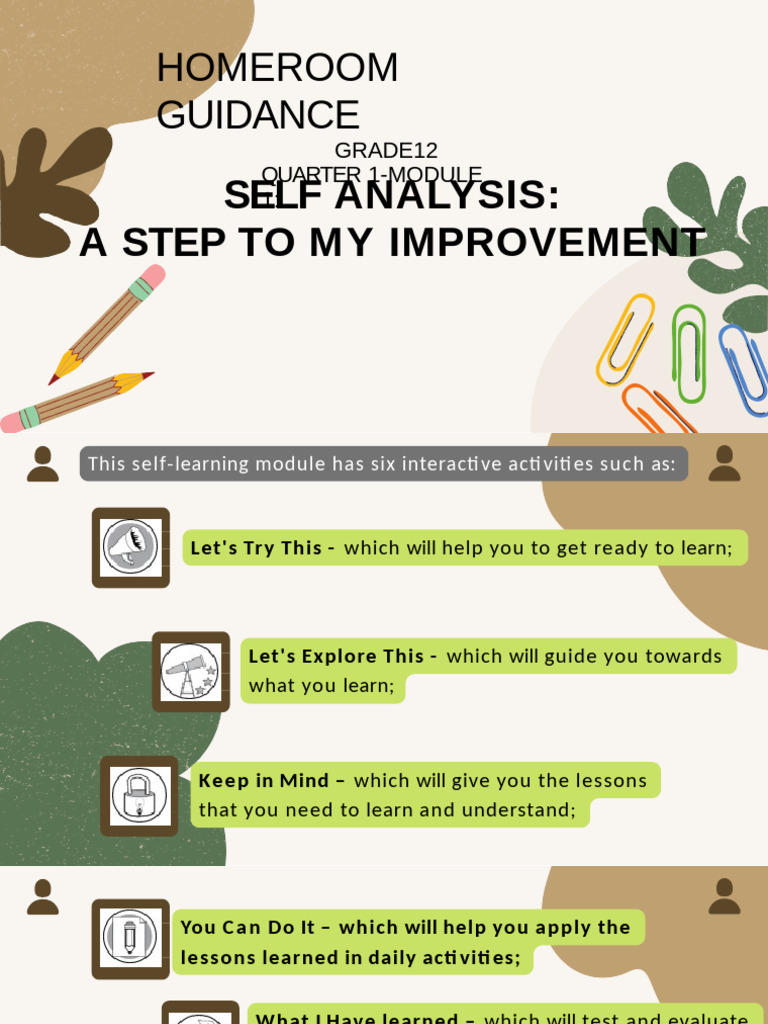 HG Grade 12 q1 m1 | PDF | Mental Health | Adolescence