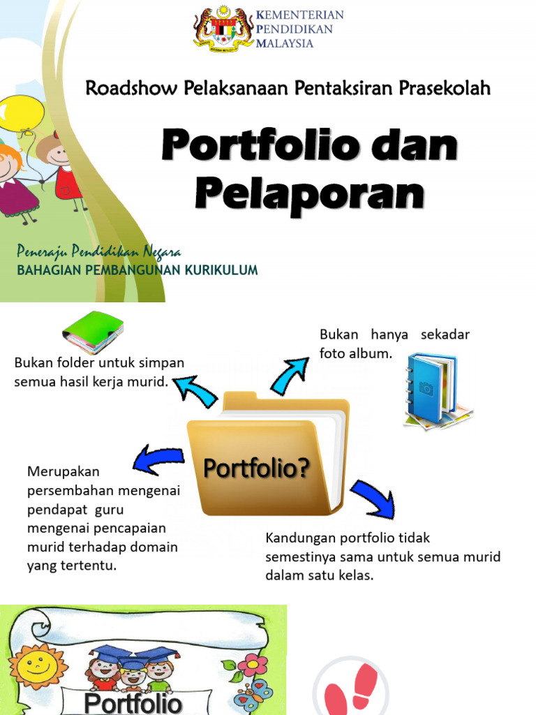 Portfolio & Pelaporan Pra Sekolah | PDF