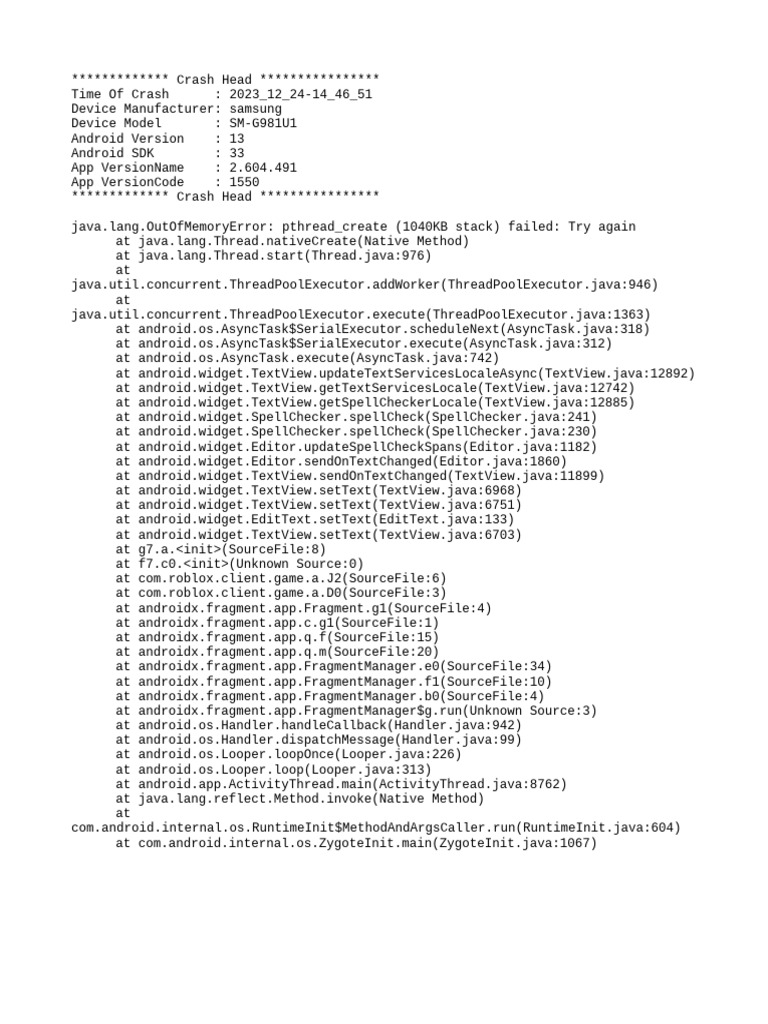mod_menu_crash_2023_12_24-14_46_51 | PDF | Java (Programming Language) | Android (Operating System)