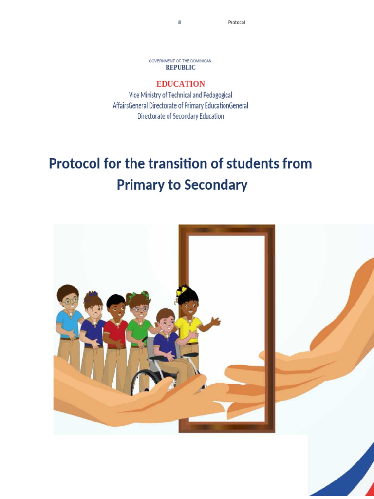 Primary to Secondary School Transition Protocol | PDF | Teachers ...