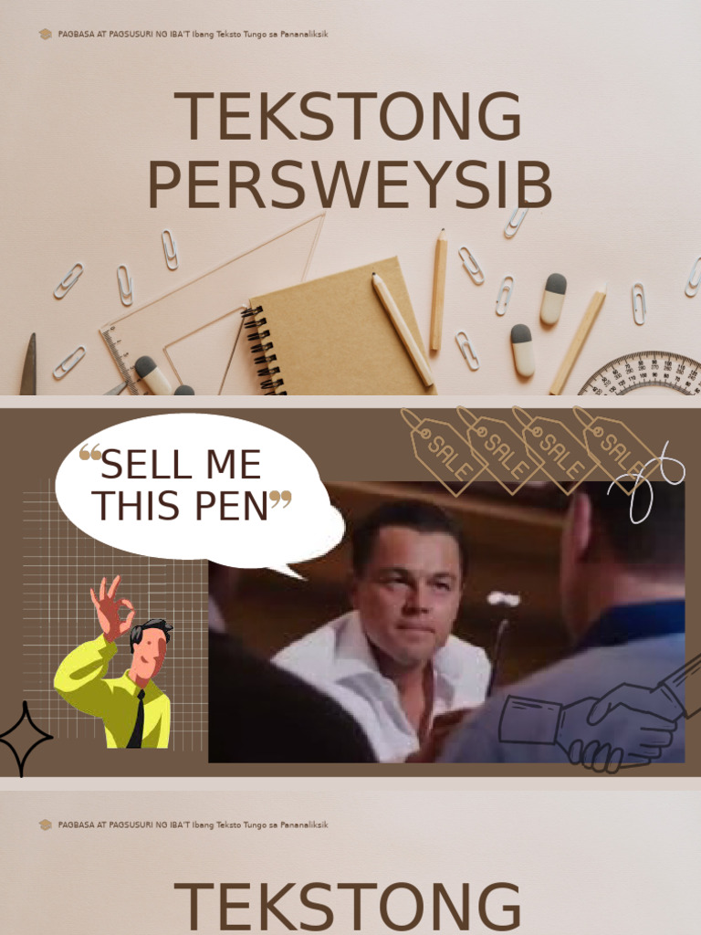 Tekstong-Persweysib | PDF