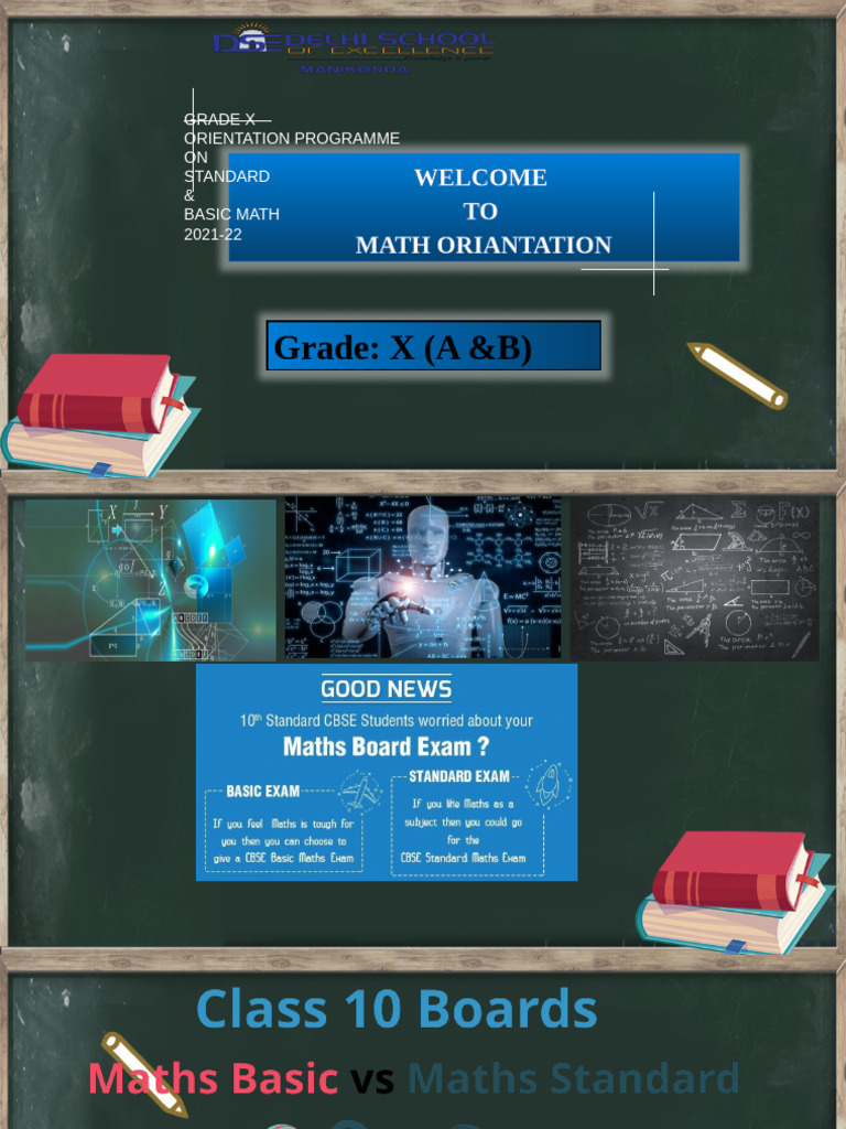 Math Oriantation | PDF