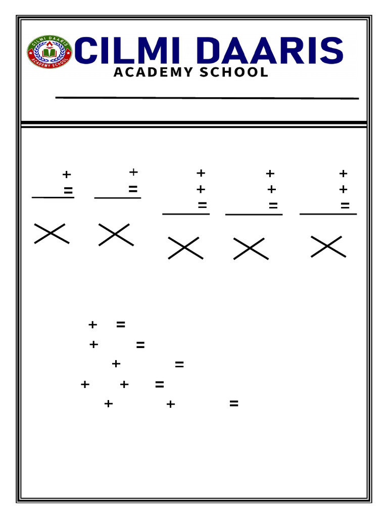 Addition MathA | PDF