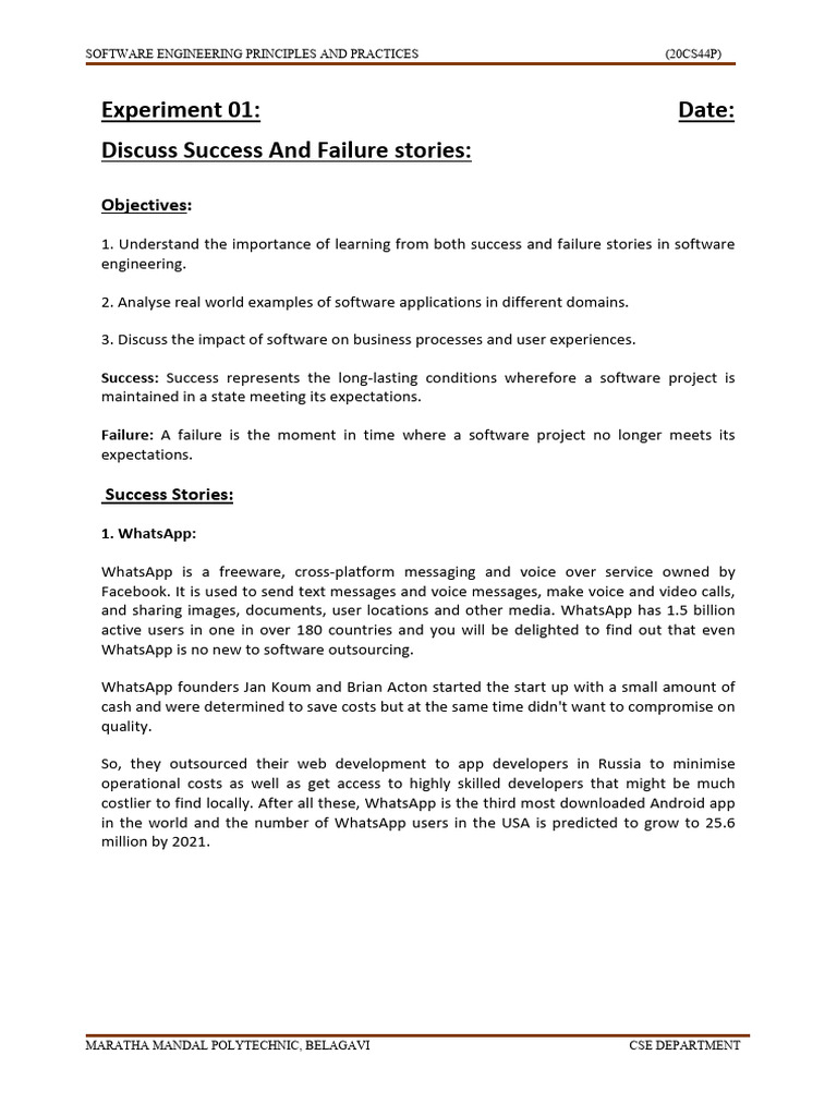 EXP1to8 Software Engineer | PDF | Agile Software Development | Scrum (Software Development)