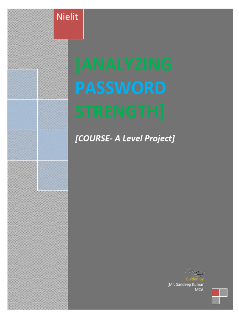 Robina Alevel proj. | PDF | Password | Computer Security