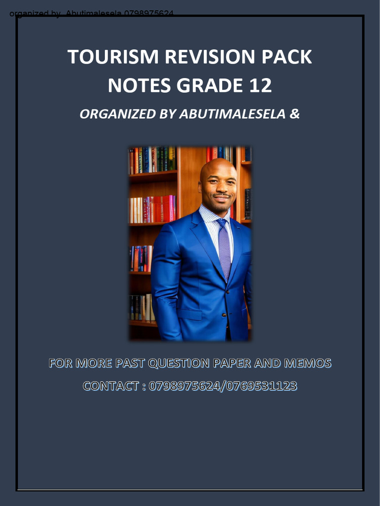 Grade 12 Tourism Revision Guide | PDF | Travel Visa | Tourism