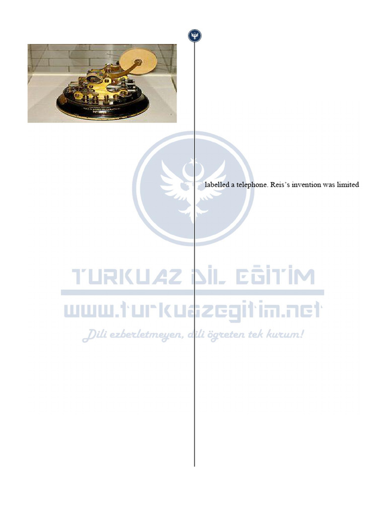 Early Telecommunication Devices | PDF | Telegraphy | Telephone