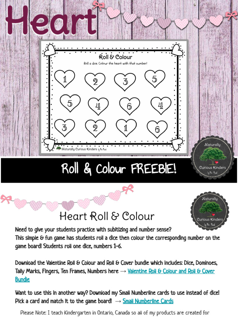 Roll & Colour FREEBIE! | PDF