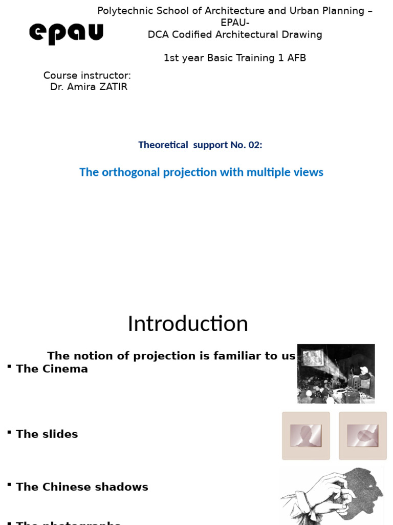 Orthogonal Projection Techniques Explained | PDF | Volume | Geometry