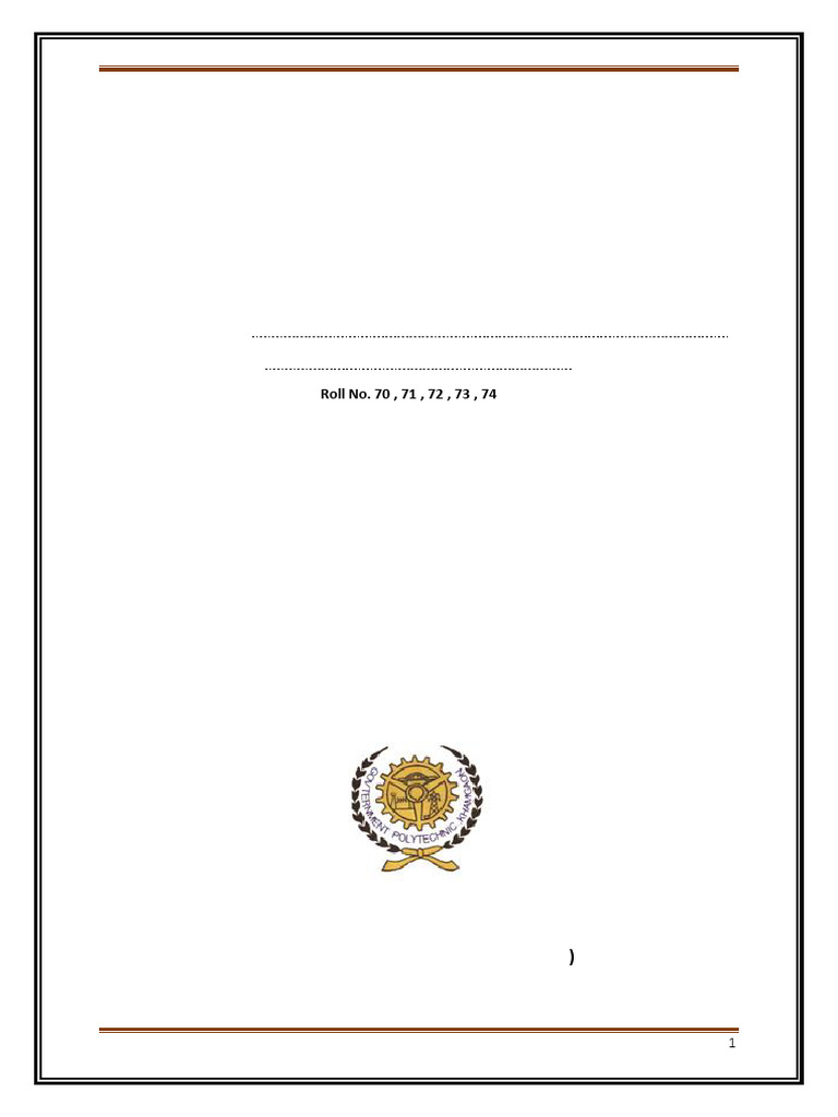 (Ok) Micro Project Web Page | PDF | World Wide Web | Internet & Web