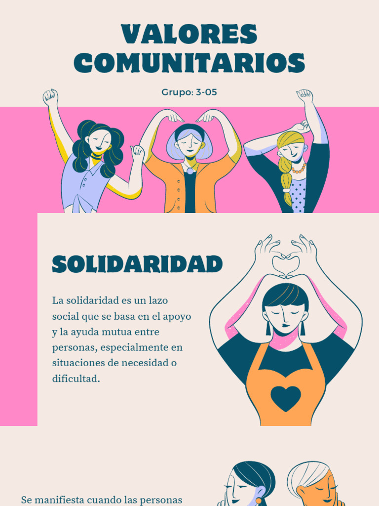 Valores Comunitarios | PDF