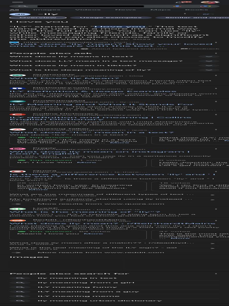 Ily Meaning - Google Search | PDF | Linguistics | Lexicology