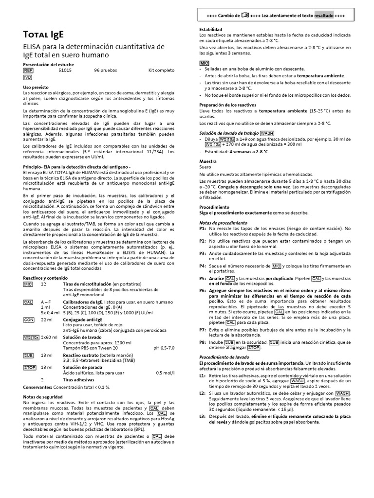 el-ige | PDF | Elisa | Alergia