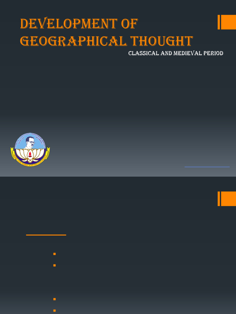 Development of Geographical Thought | PDF | Latitude | Geography