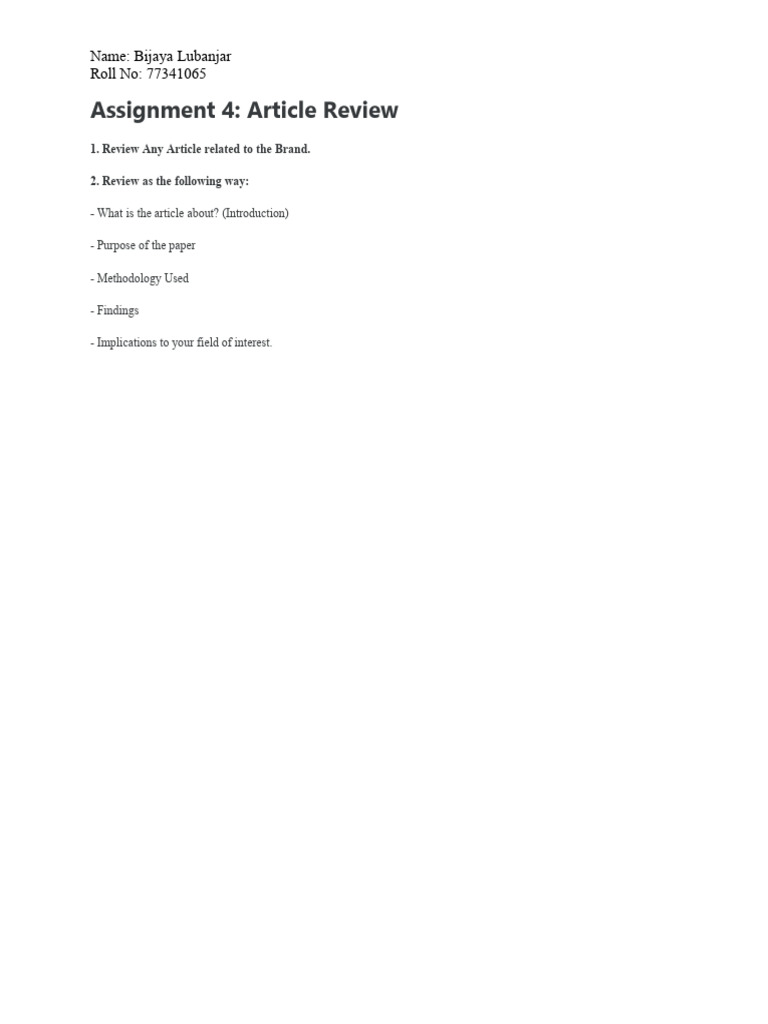 Article Review Pdf Brand Eigenvalues And Eigenvectors