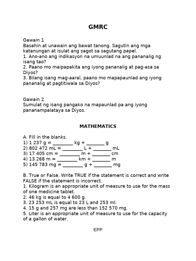 Modular Activities | PDF
