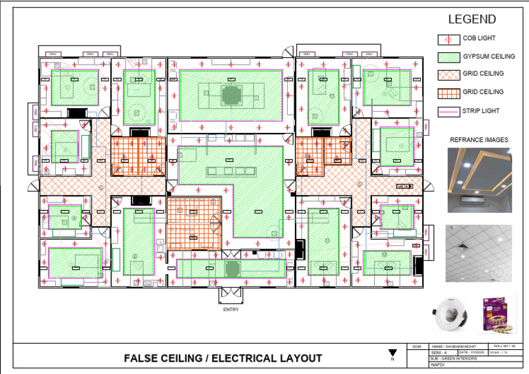 Interior Design Electrical Layout | PDF