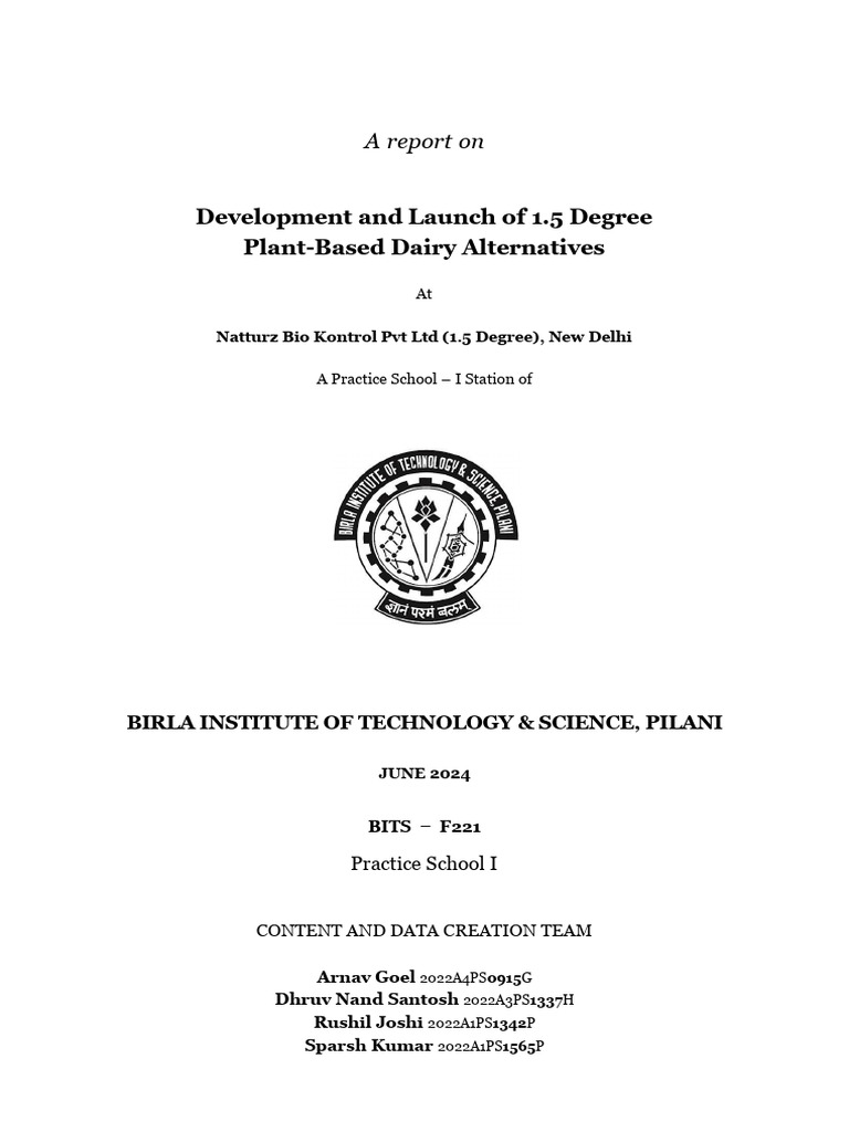 Midsem Project Report Natturz ArnavGoel 2022A4PS0915G | PDF | Search Engine Optimization | Brand